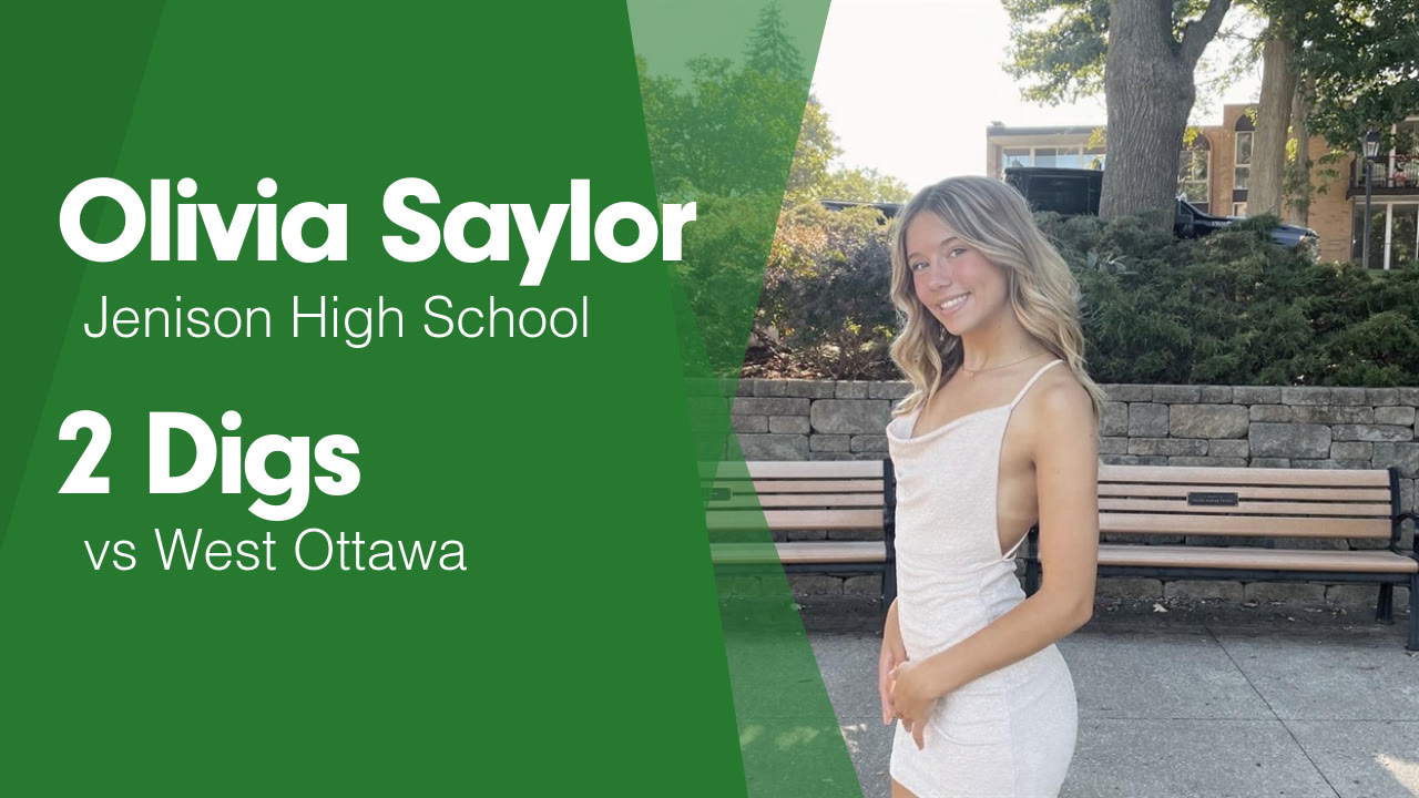 2 Digs vs West Ottawa - Olivia Saylor highlights - Hudl