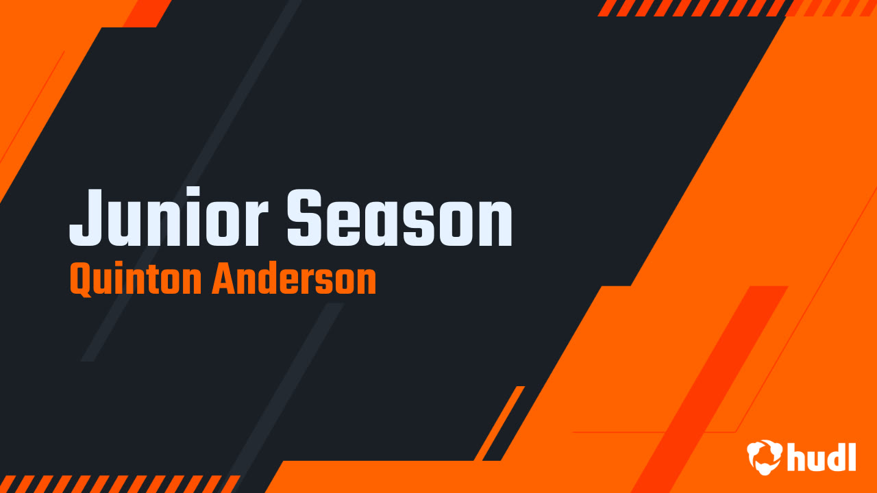 Junior Season - Quinton Anderson highlights - Hudl