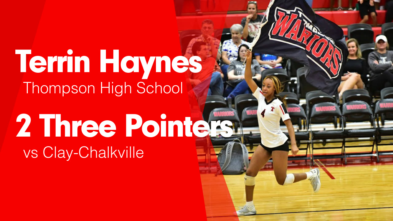 2 Three Pointers vs Clay-Chalkville - Terrin Haynes highlights - Hudl