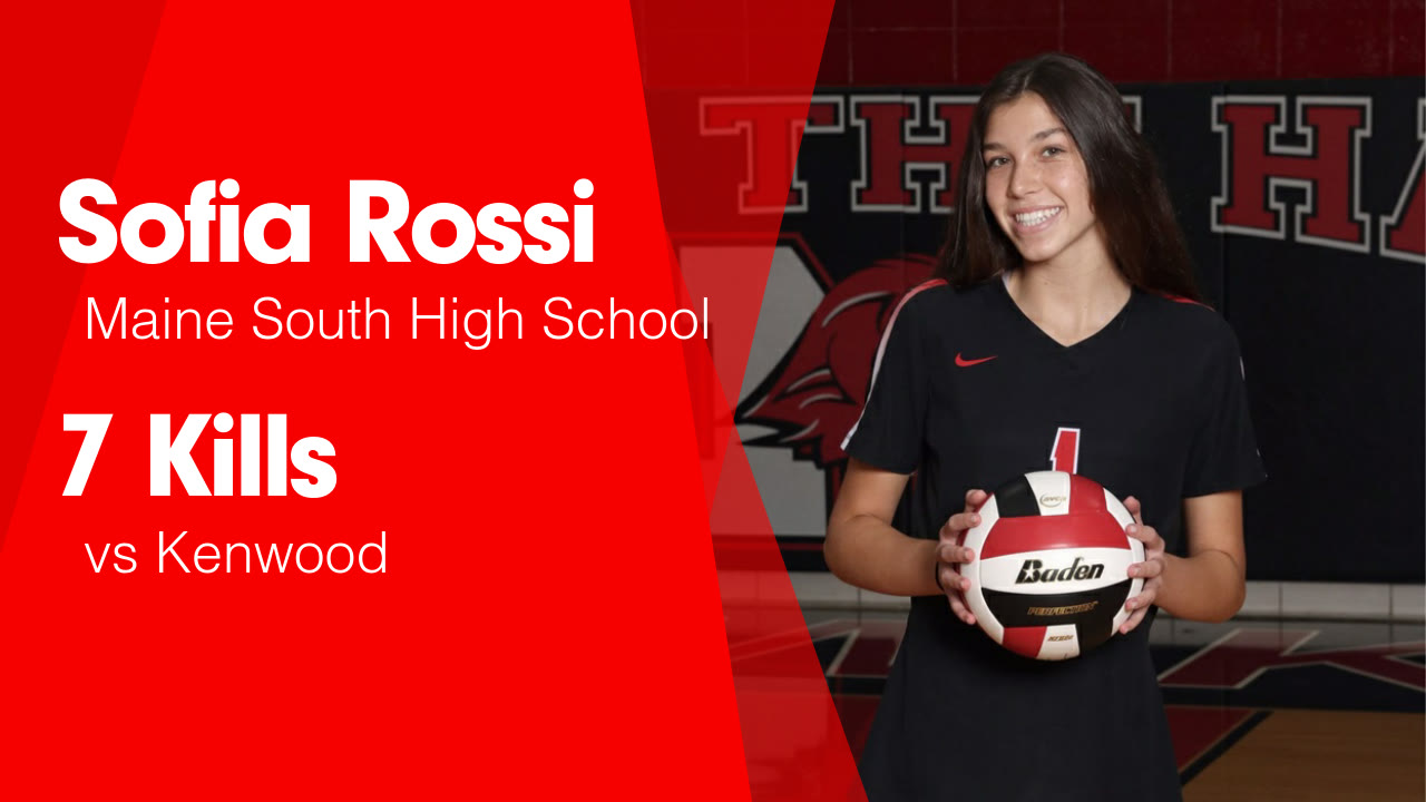 7 Kills vs Kenwood - Sofia Rossi highlights - Hudl