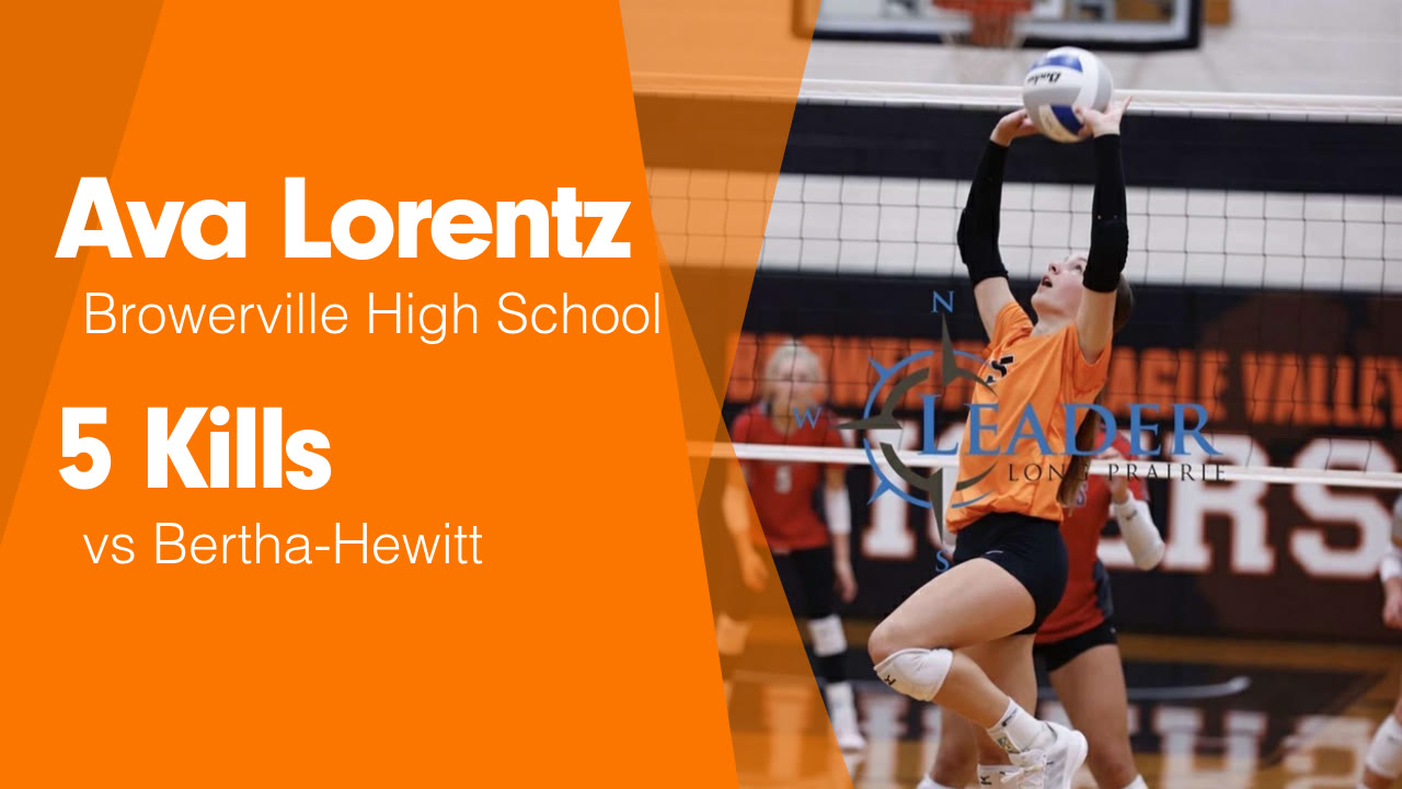 5 Kills vs Bertha-Hewitt - Ava Lorentz highlights - Hudl