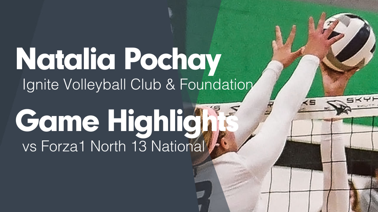 Game Highlights vs Forza1 North 13 National - Natalia Pochay highlights ...