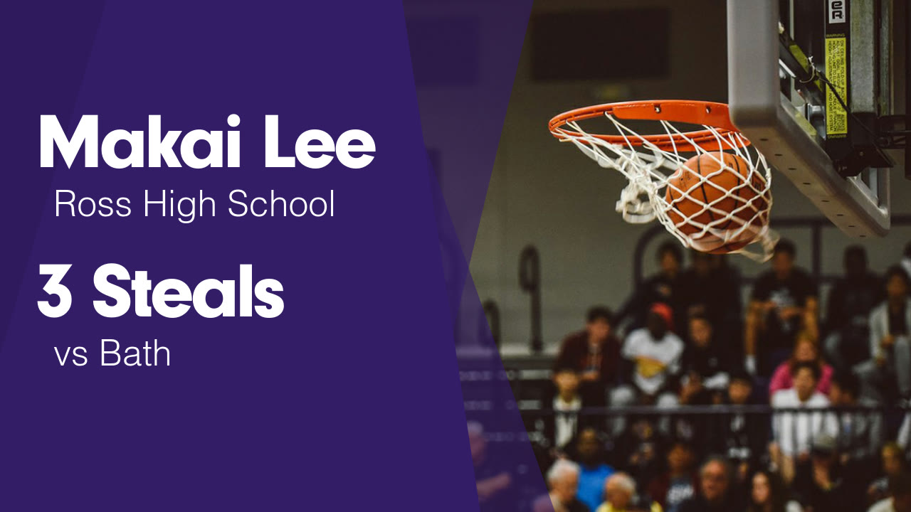 3 Steals vs Bath - Makai Lee highlights - Hudl