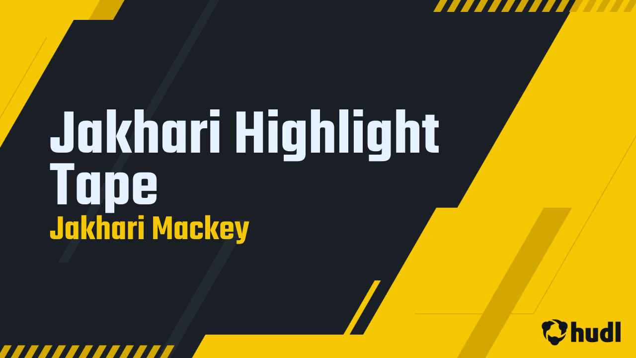 Jakhari Highlight Tape - Jakhari Mackey highlights - Hudl