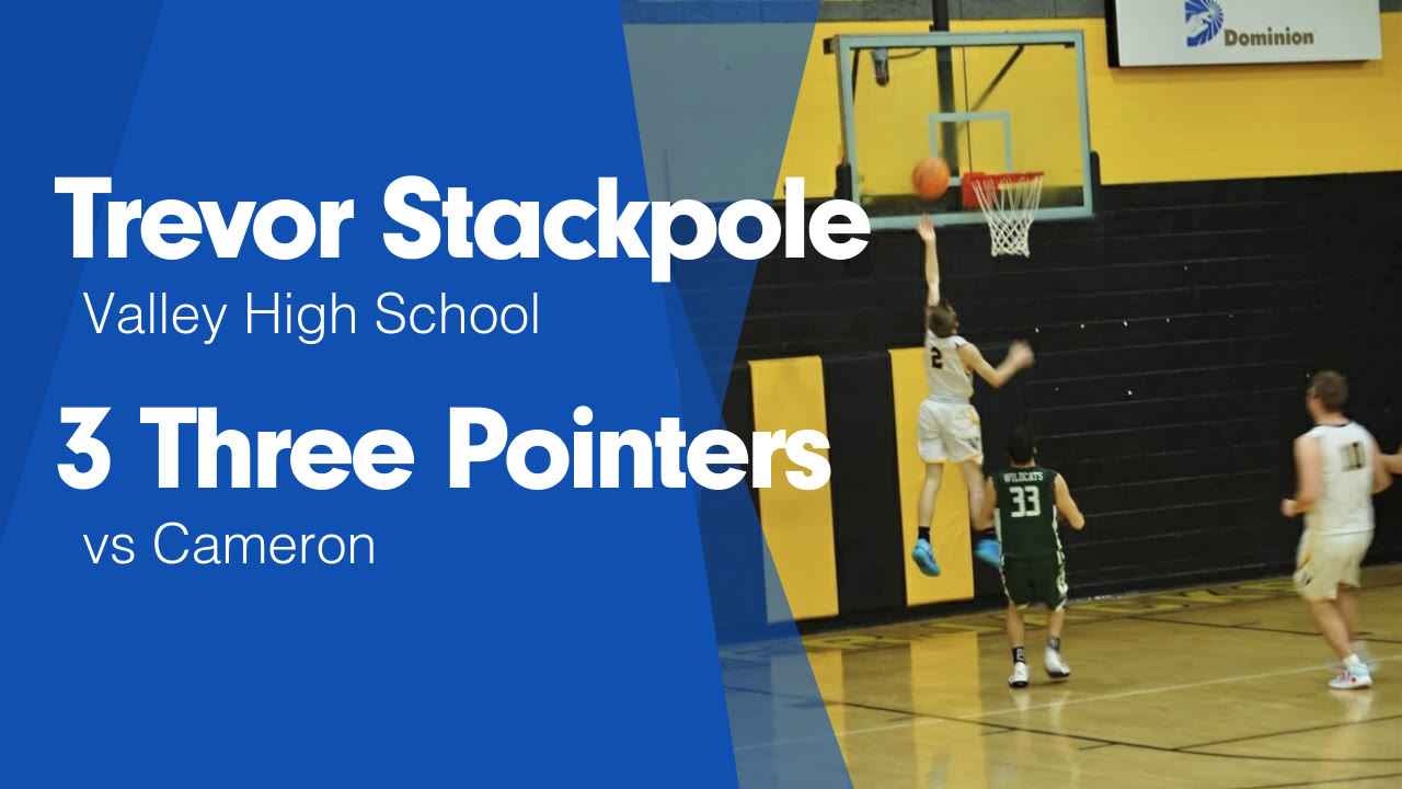3 Three Pointers vs Cameron - Trevor Stackpole highlights - Hudl