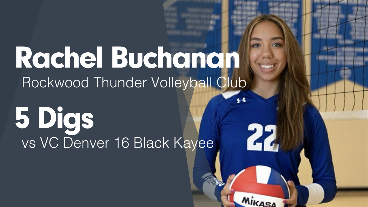 5 Digs vs VC Denver 16 Black Kayee - Rachel Buchanan highlights - Hudl