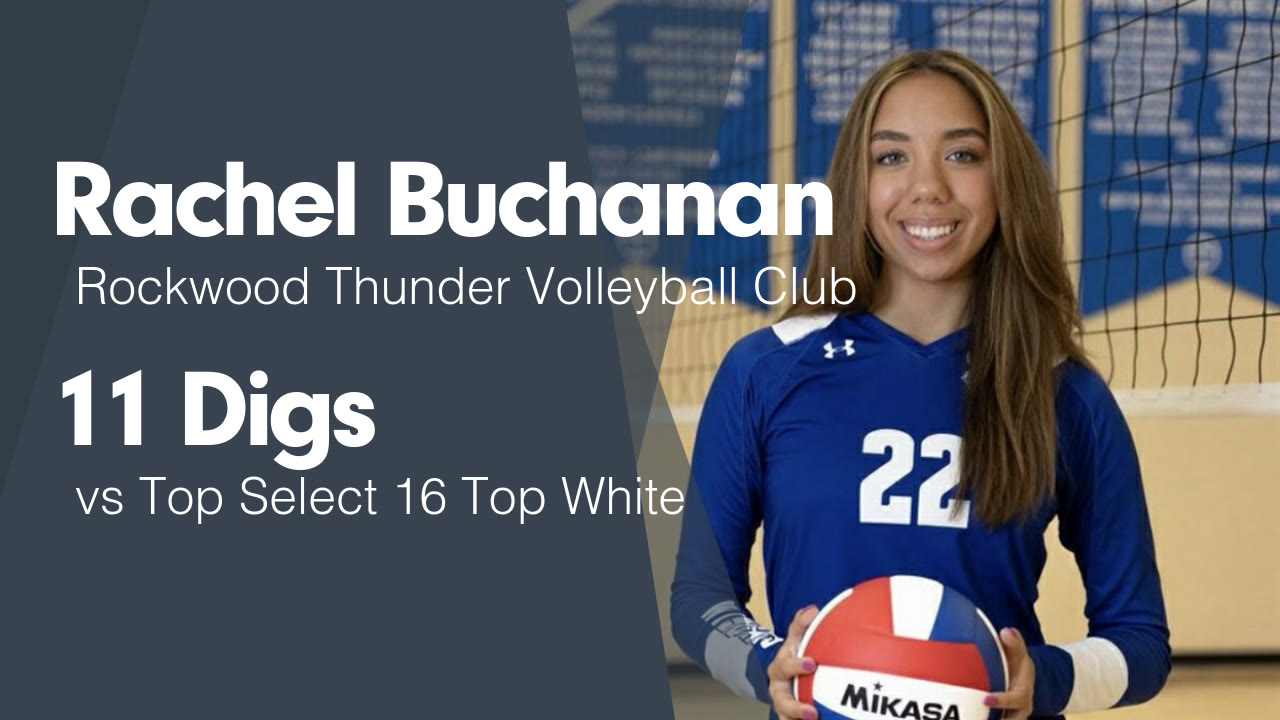 11 Digs vs Top Select 16 Top White - Rachel Buchanan highlights - Hudl