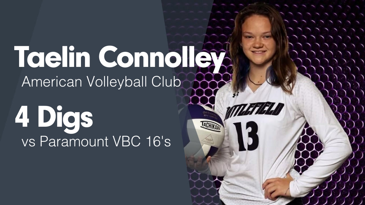 4 Digs vs Paramount VBC 16's - Taelin Connolley highlights - Hudl