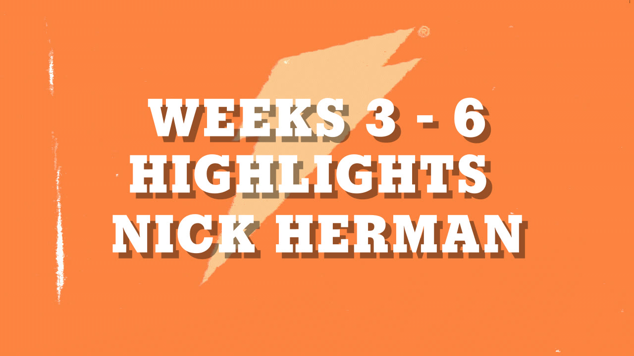 Weeks 3 - 6 Highlights - Nick Herman highlights - Hudl