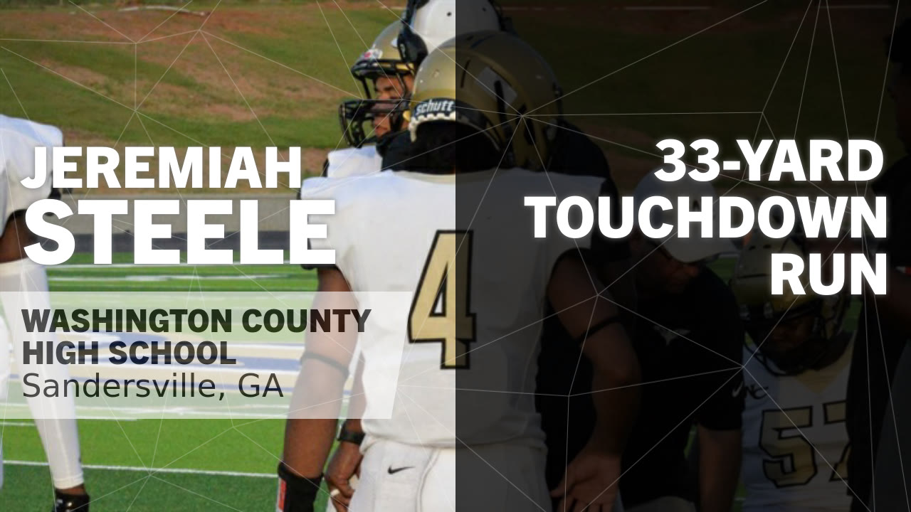 33-yard Touchdown Run vs Josey - Jeremiah Steele highlights - Hudl