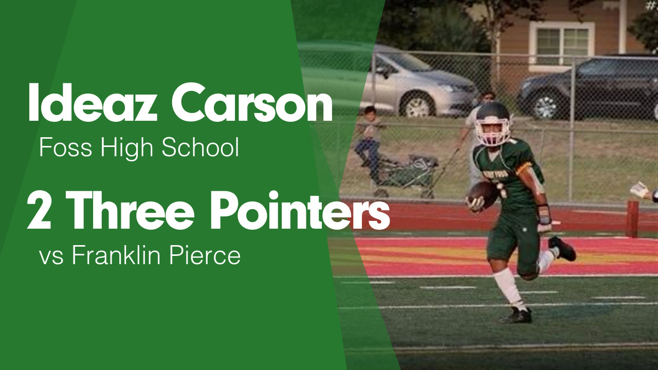 2 Three Pointers vs Franklin Pierce - Ideaz Carson highlights - Hudl