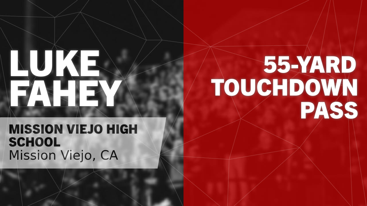 55-yard Touchdown Pass vs Salesian - Luke Fahey highlights - Hudl