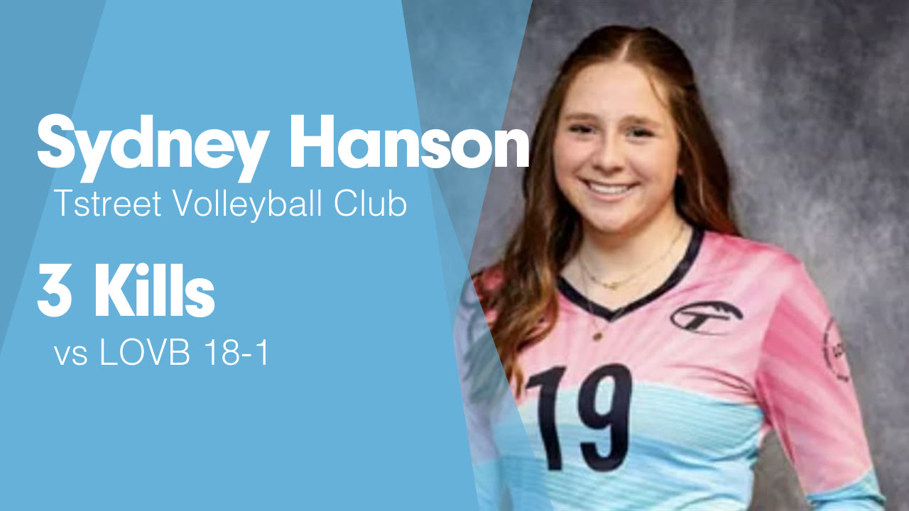 3 Kills vs LOVB 18-1 - Sydney Hanson highlights - Hudl