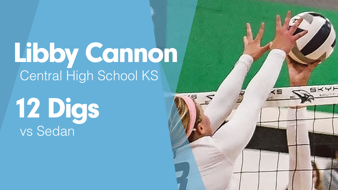 12 Digs vs Sedan - Libby Cannon highlights - Hudl