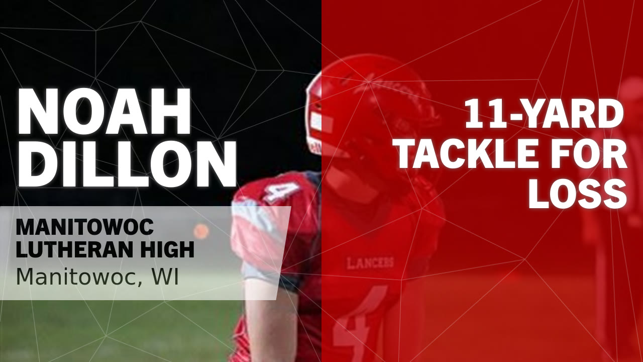 11-yard Tackle for Loss vs Oostburg - Noah Dillon highlights - Hudl
