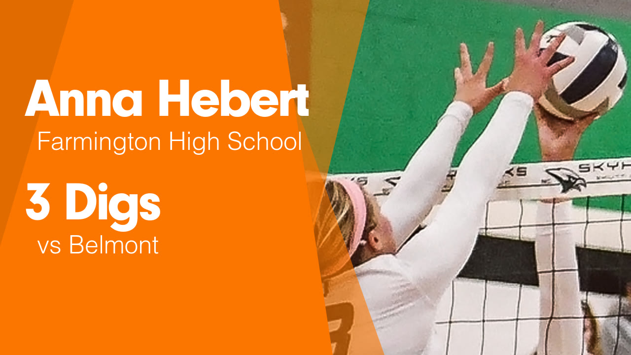3 Digs vs Belmont - Anna Hebert highlights - Hudl