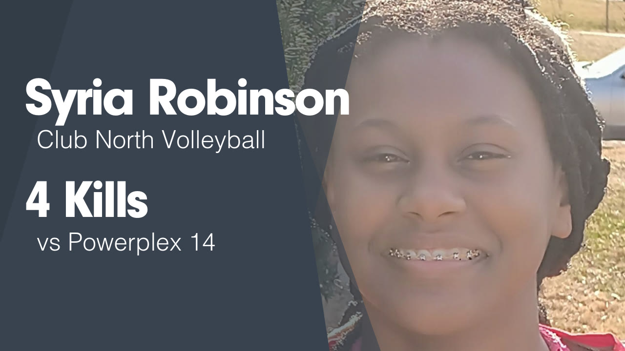 4 Kills vs Powerplex 14 - Syria Robinson highlights - Hudl