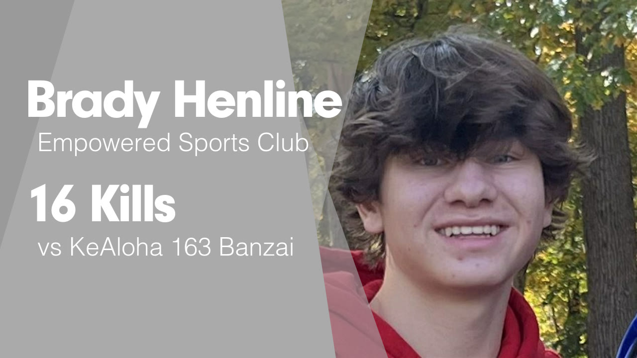 16 Kills vs KeAloha 163 Banzai - Brady Henline highlights - Hudl