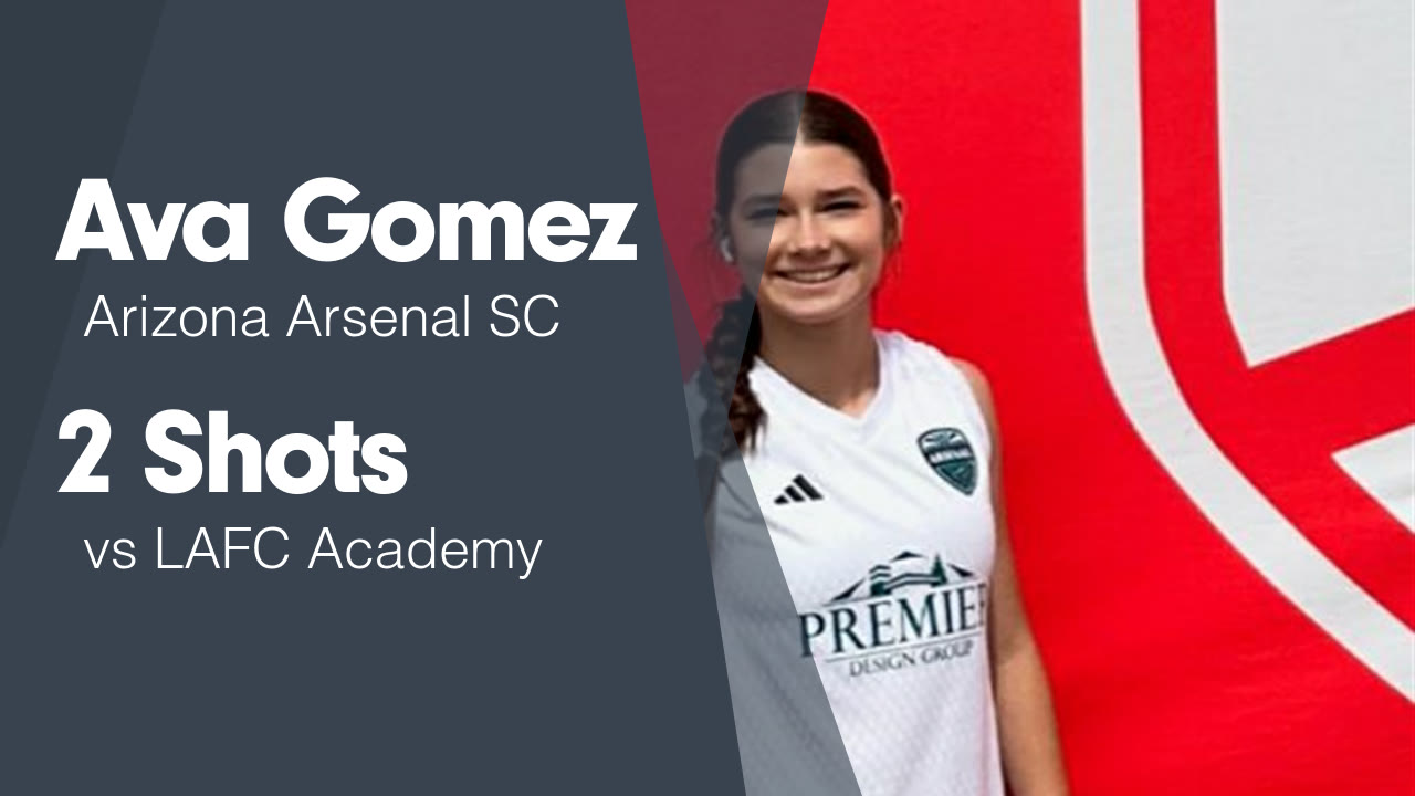 2 Shots vs LAFC Academy - Ava Gomez highlights - Hudl
