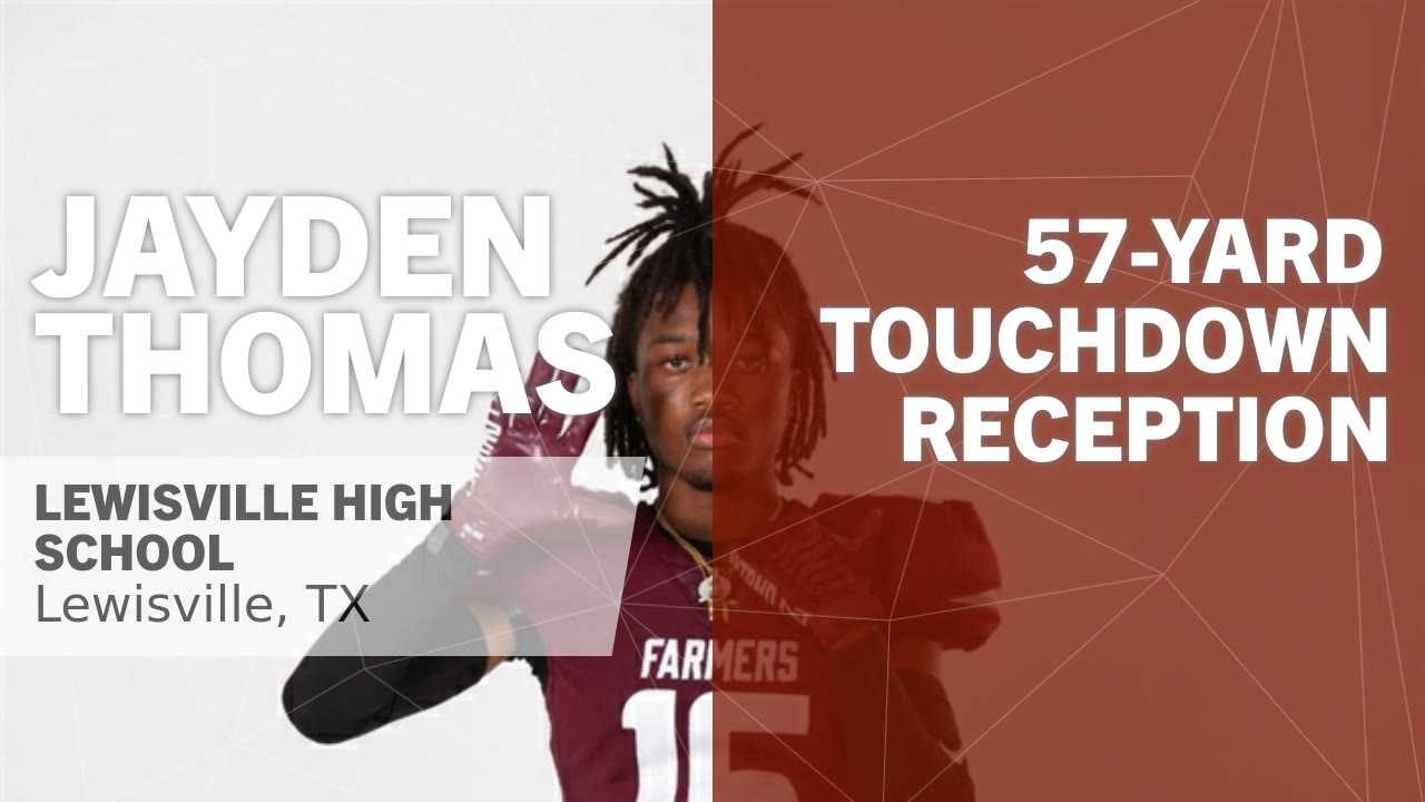 57-yard Touchdown Reception vs Mansfield Summit - Jayden Thomas highlights - Hudl
