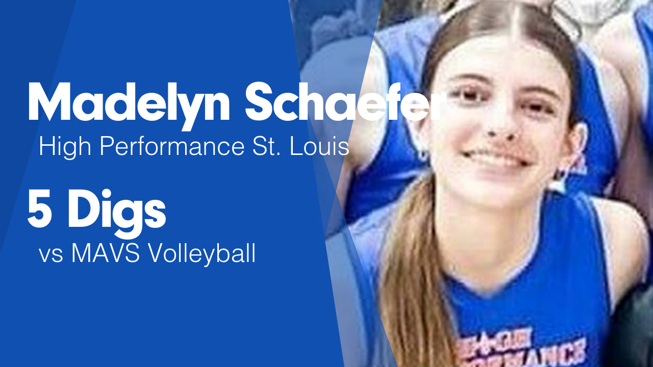 5 Digs vs MAVS Volleyball - Madelyn Schaefer highlights - Hudl