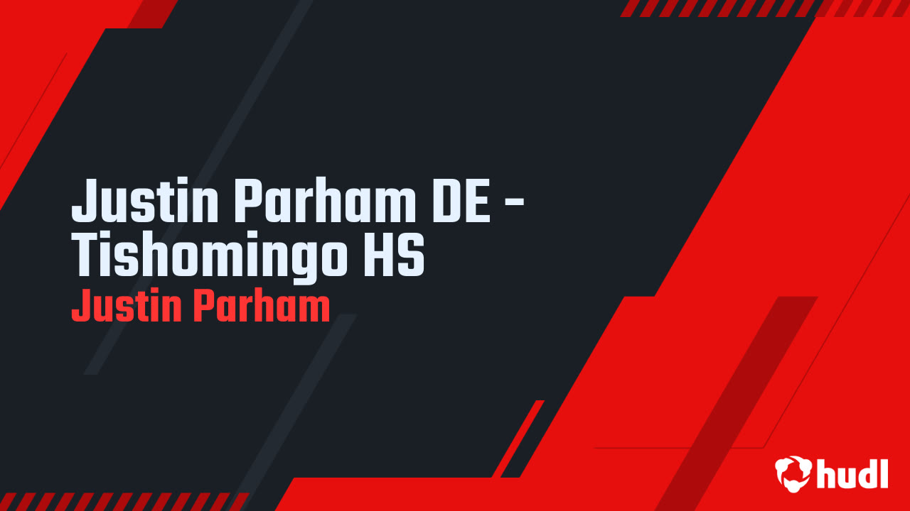 Justin Parham DE - Tishomingo HS - Justin Parham highlights - Hudl