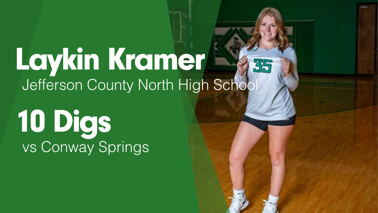 10 Digs vs Conway Springs - Laykin Kramer highlights - Hudl