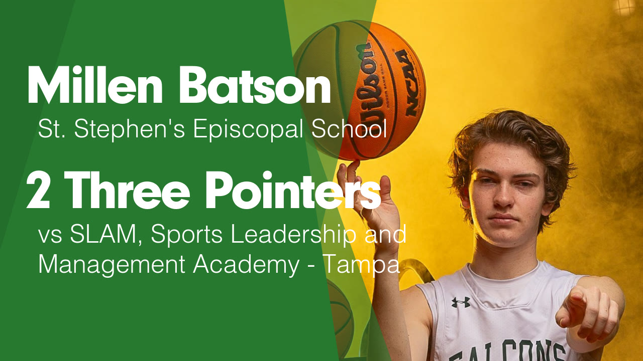 2 Three Pointers vs SLAM, Sports Leadership and Management Academy ...