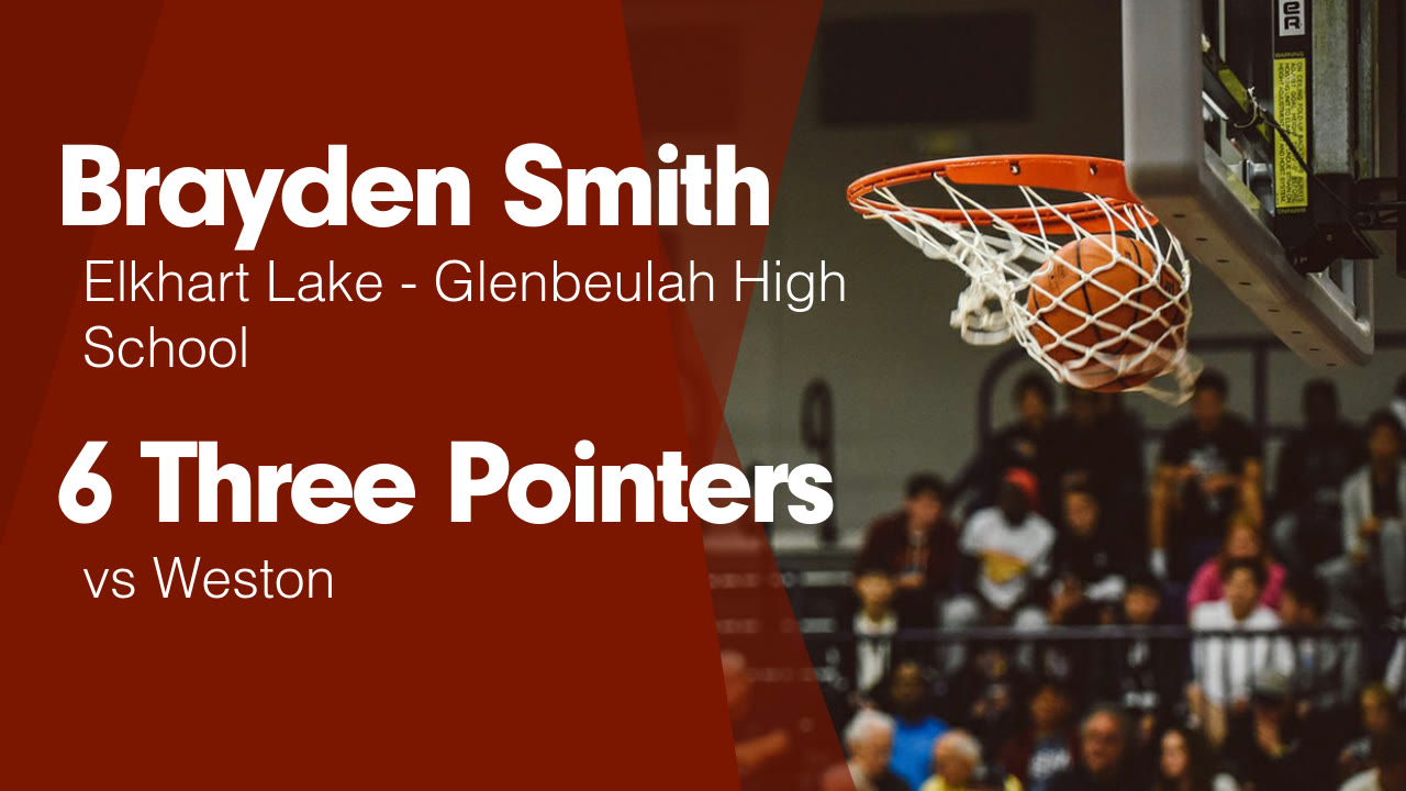6 Three Pointers vs Weston - Brayden Smith highlights - Hudl