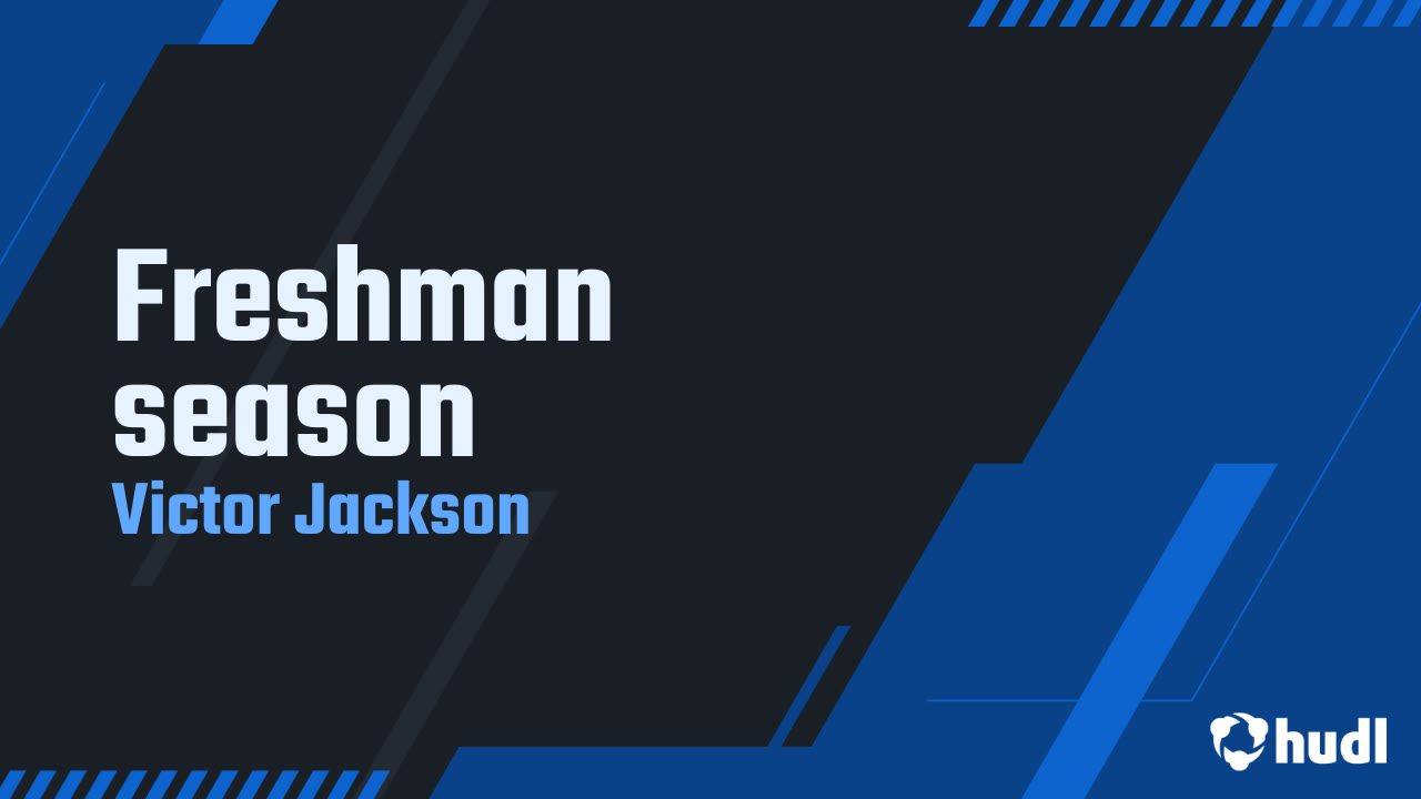 Freshman season - Victor Jackson highlights - Hudl