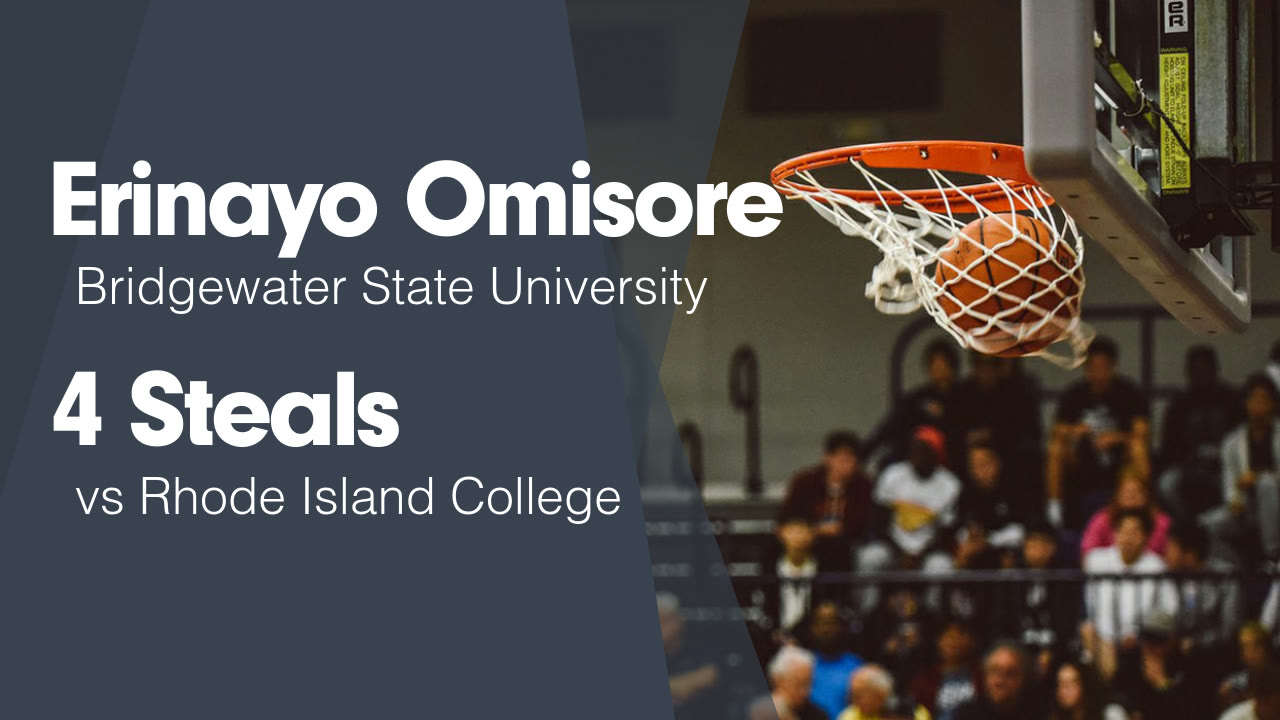 4 Steals vs Rhode Island College - Erinayo Omisore highlights - Hudl