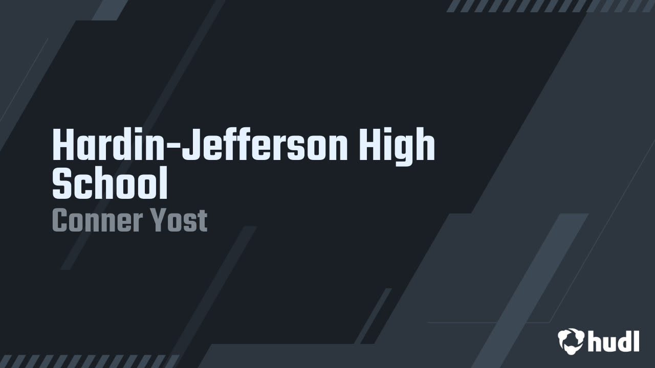 Hardin-Jefferson High School - Conner Yost highlights - Hudl