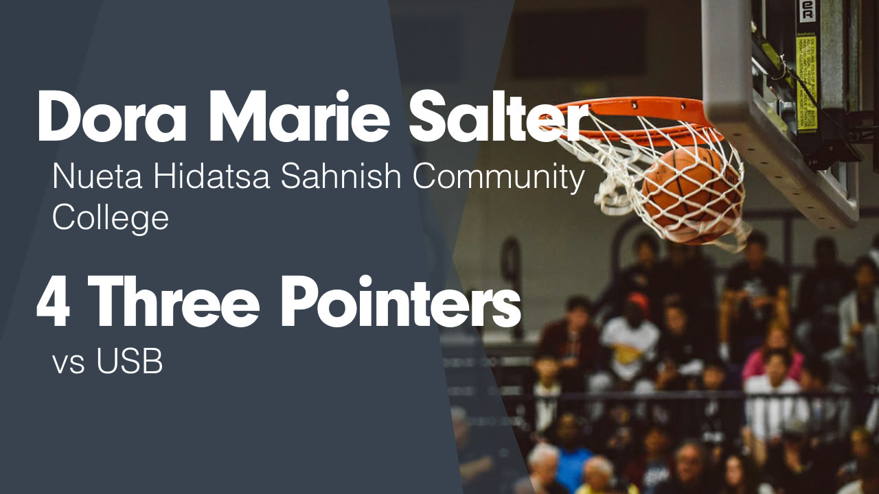 4 Three Pointers vs USB - Dora Marie Salter highlights - Hudl