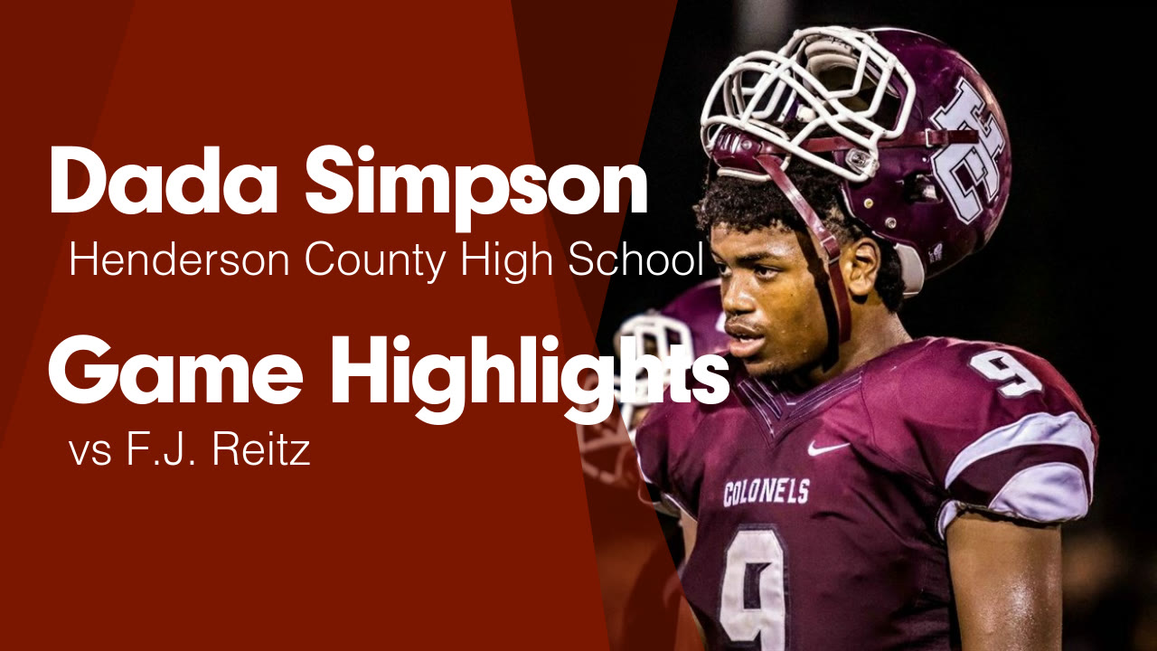 Game Highlights vs F.J. Reitz - Dada Simpson highlights - Hudl