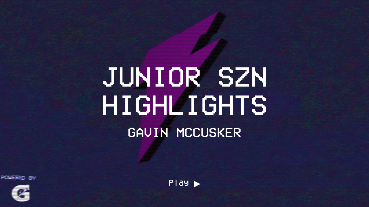 Junior SZN Highlights - Gavin McCusker highlights - Hudl