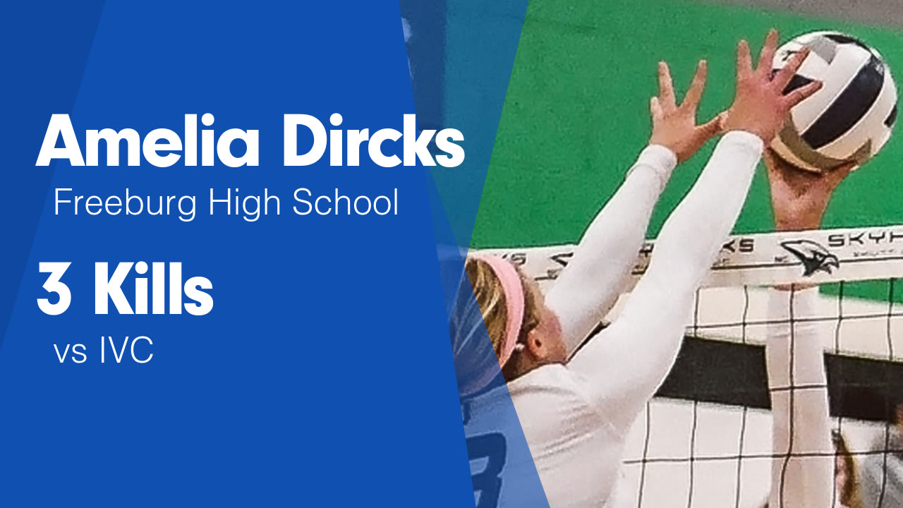 3 Kills vs IVC - Amelia Dircks highlights - Hudl