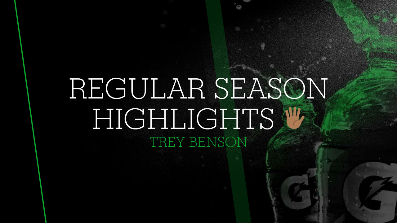 Regular Season Highlights - Trey Benson highlights - Hudl