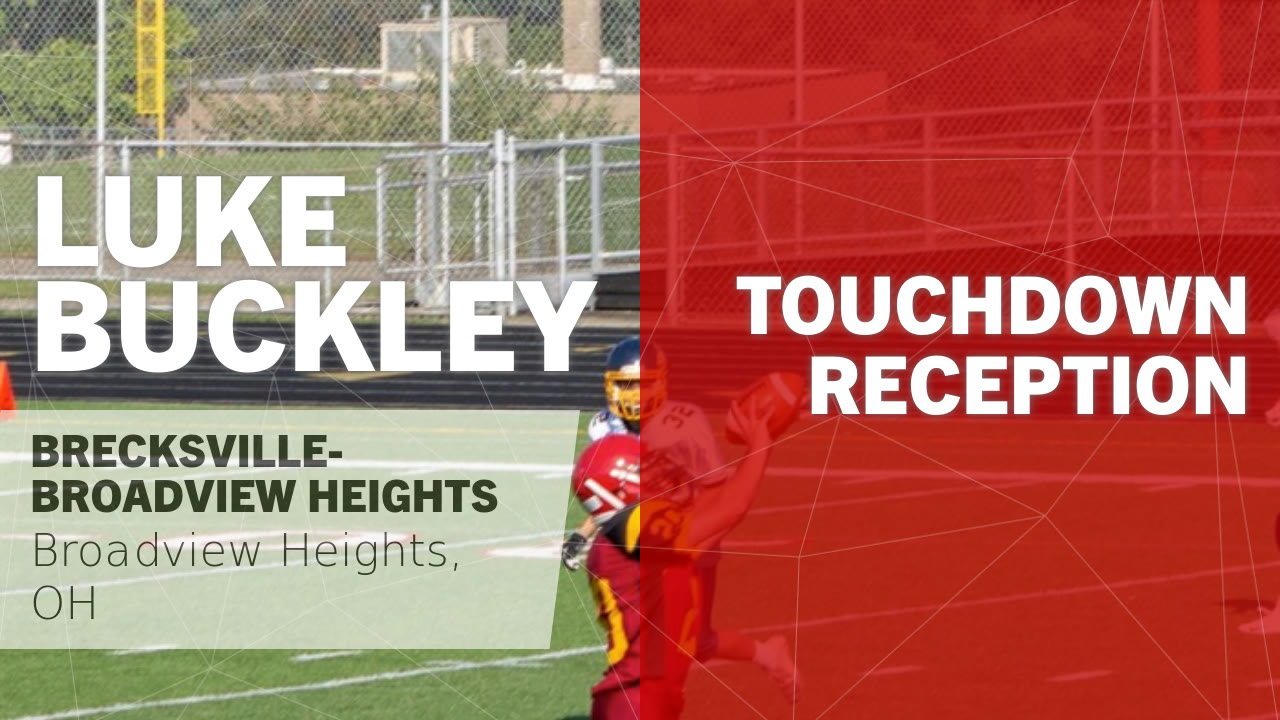 Touchdown Reception vs Hudson - Luke Buckley highlights - Hudl