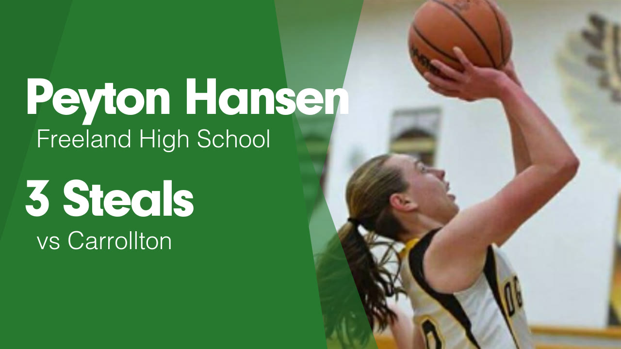 3 Steals vs Carrollton - Peyton Hansen highlights - Hudl