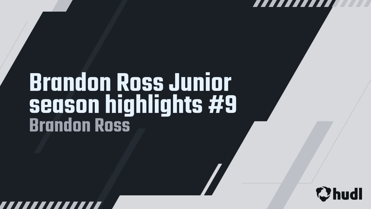 Brandon Ross Junior season highlights #9 - Brandon Ross highlights - Hudl