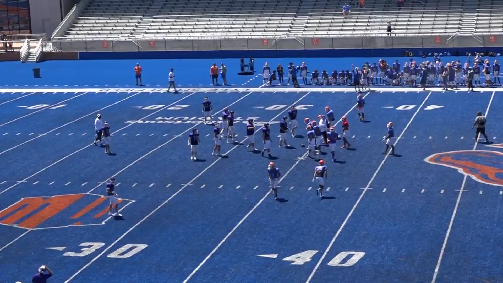 Boise State Camp - Zachariah Branch highlights - Hudl